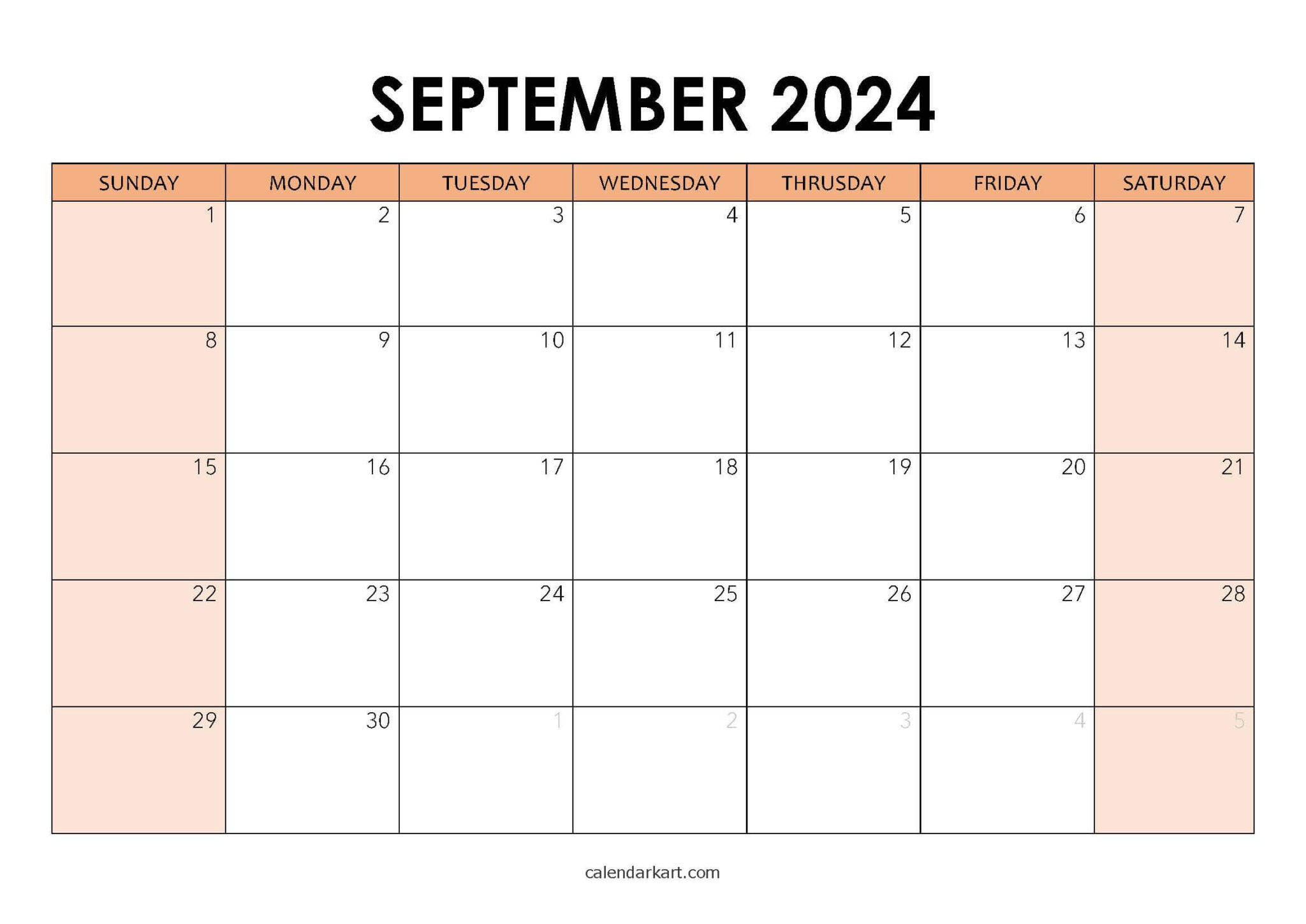 Word Calendar Template 2023 | Calendarkart