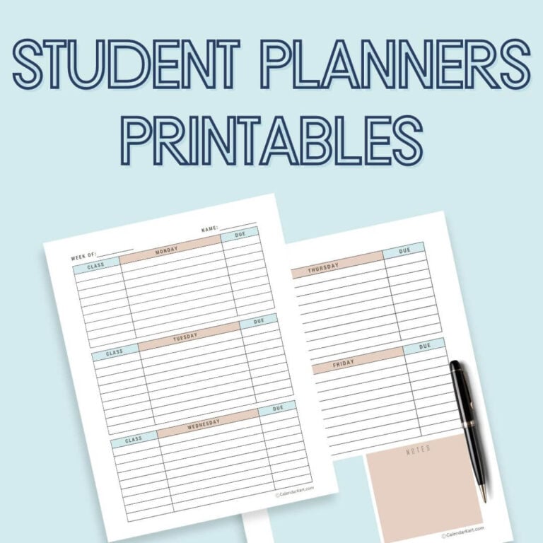 Free Printable 2025 Calendars | Monthly & Weekly Templates