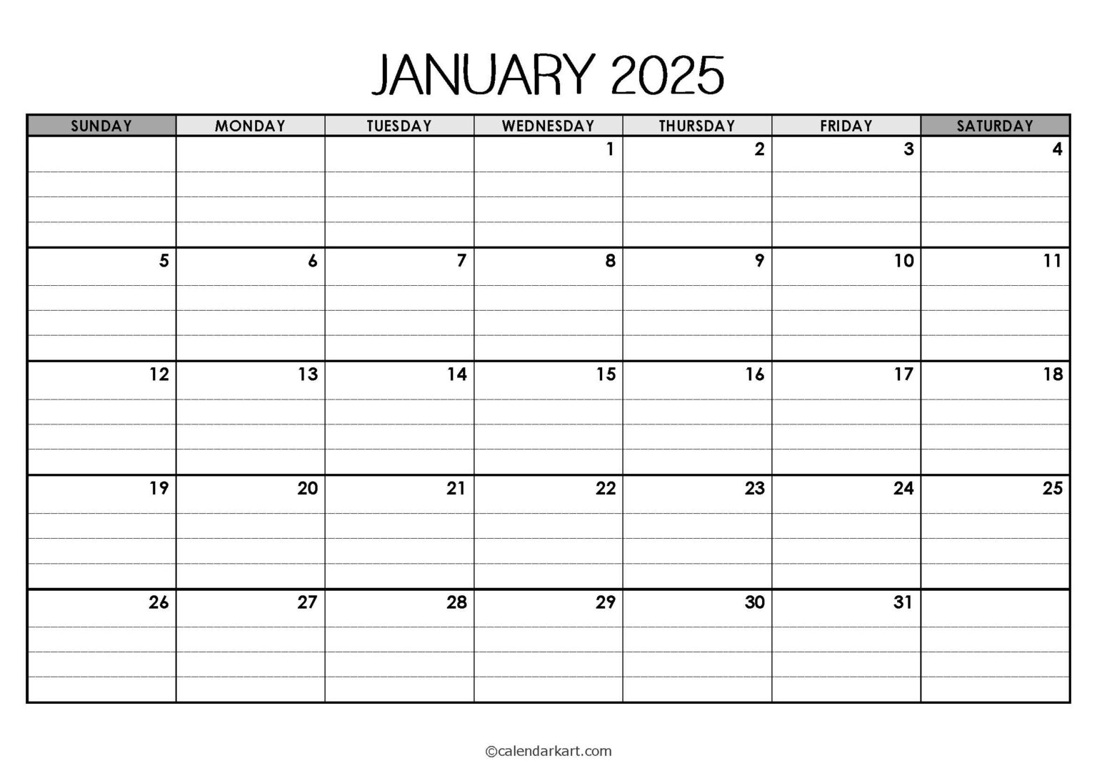 Word Calendar Template 2023 | Calendarkart