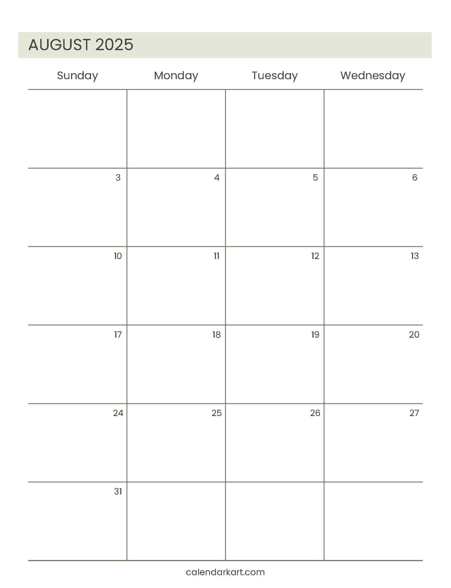 Free Printable 2025 Planner PDF | CalendarKart
