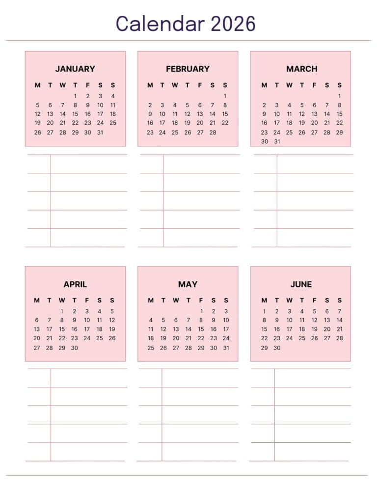 Teacher Planner – Free Printable Planner Templates