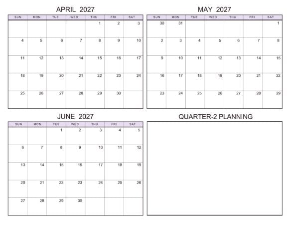 Free Printable 2026 Calendars | Monthly & Weekly Templates