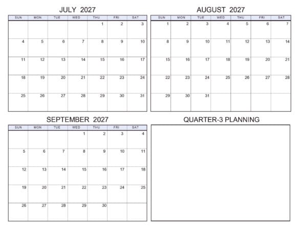 Free Printable 2026 Calendars | Monthly & Weekly Templates